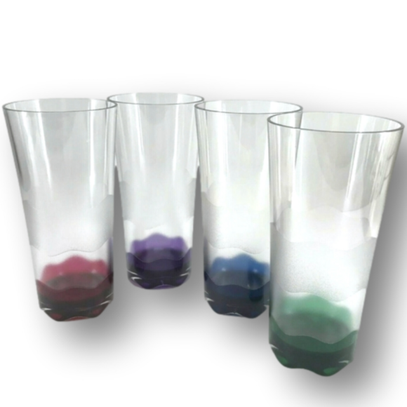 Tupperware | Dining | Tupperware Sheerly Elegant Illusions Jewel Tone Tumbler Set | Poshmark